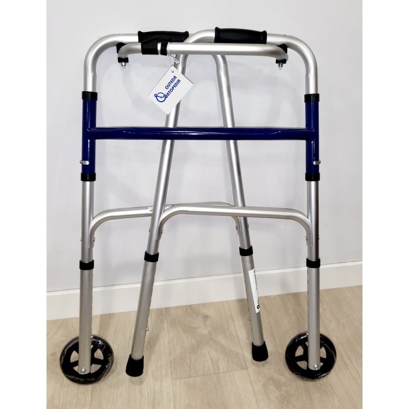 Ortopedia Outeda - Andador de patas plegable con ruedas (ref. 826076) EMO