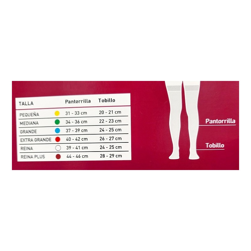 Ortopedia Outeda - Media larga compresión Fuerte Farmalastic